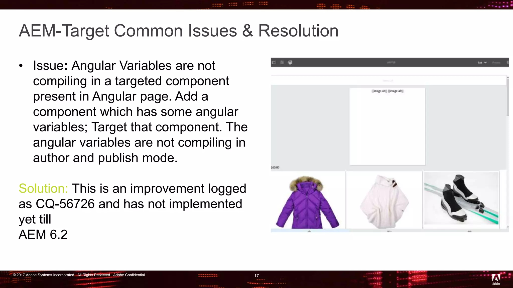 AEM target Integration | PPTX