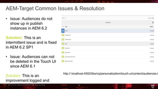 AEM target Integration | PPTX