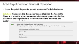 AEM target Integration | PPTX