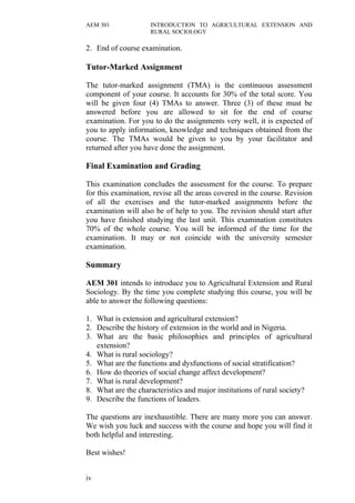 History of Agricultural Extension in the world and in Africa | PDF