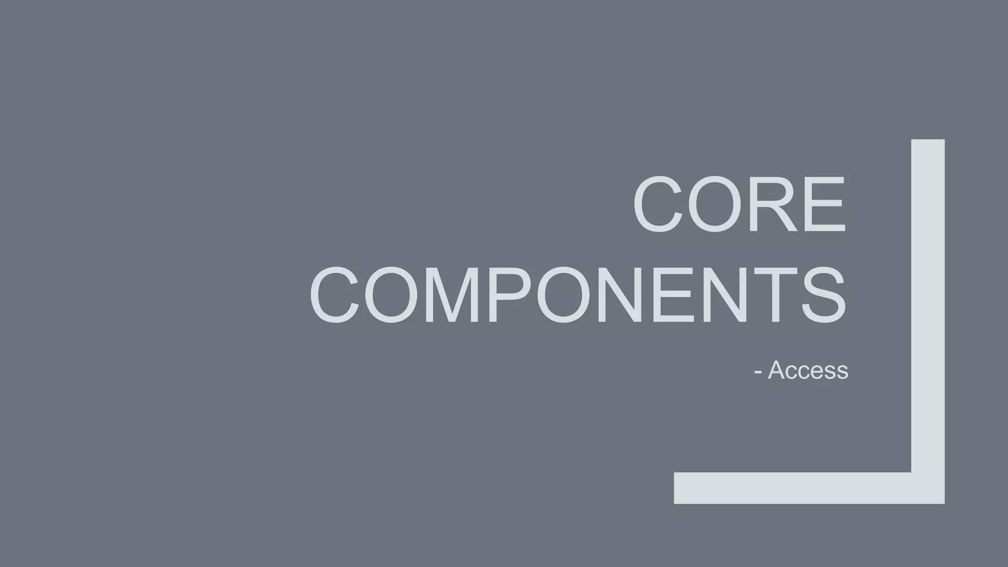 Adobe AEM core components | PPTX