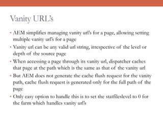 Aem dispatcher – tips & tricks | PPT