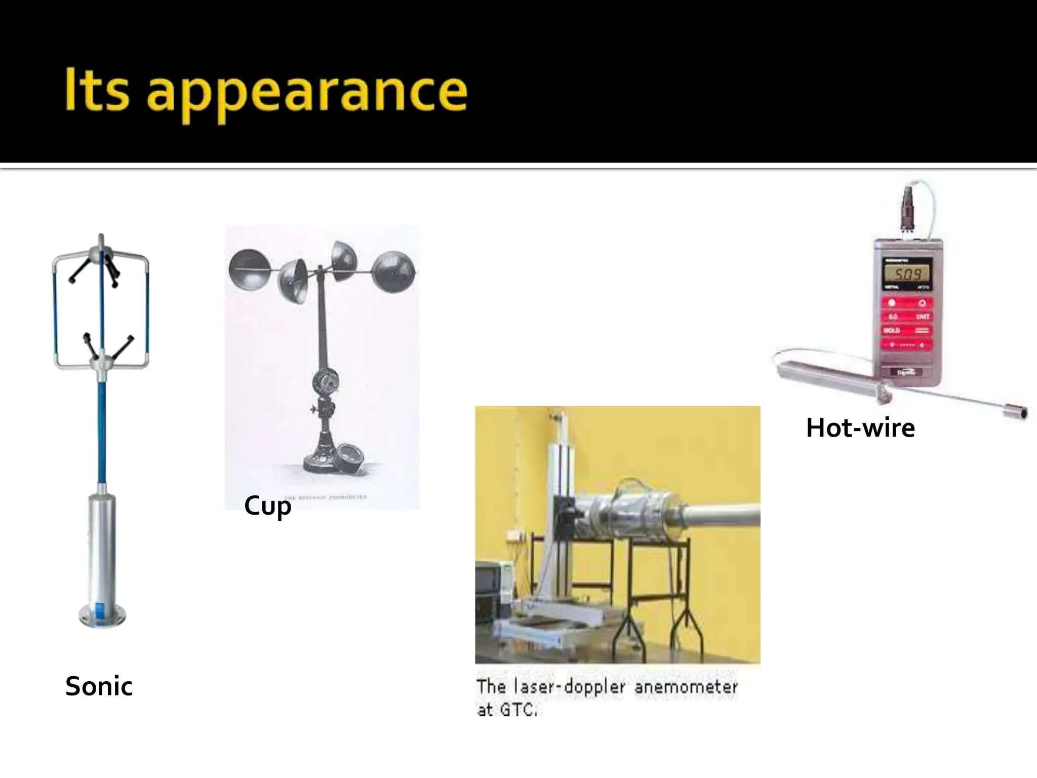 Anemometer history use and its work pptx | PPT