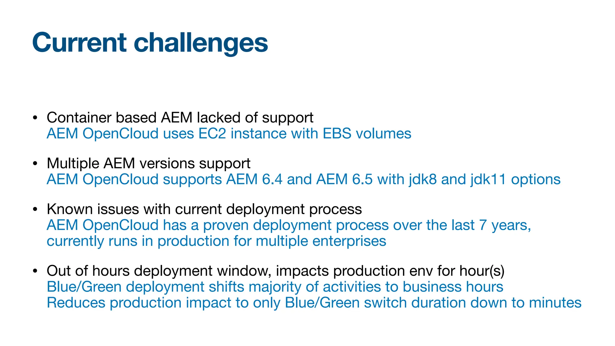 AEM OpenCloud Delivery Practices | PPT