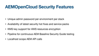 AEM OpenCloud Delivery Practices | PPT