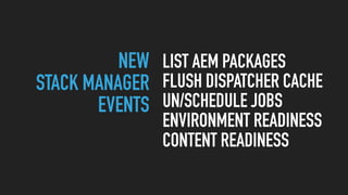 AEM OpenCloud - What's New Since 2.0.0 | PPT