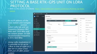 Aemp-14 use with rtk gps system | PPT