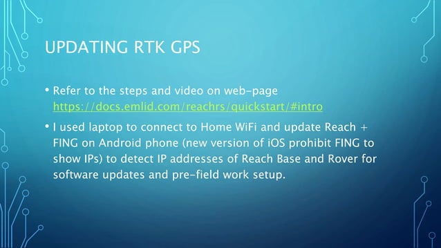 Aemp-14 use with rtk gps system | PPT