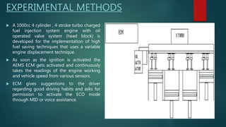Advanced Engine Management System | PPTX