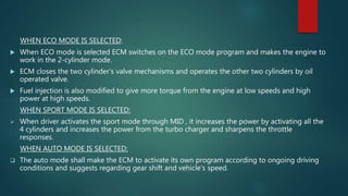 Advanced Engine Management System | PPTX