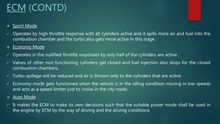 Advanced Engine Management System | PPTX