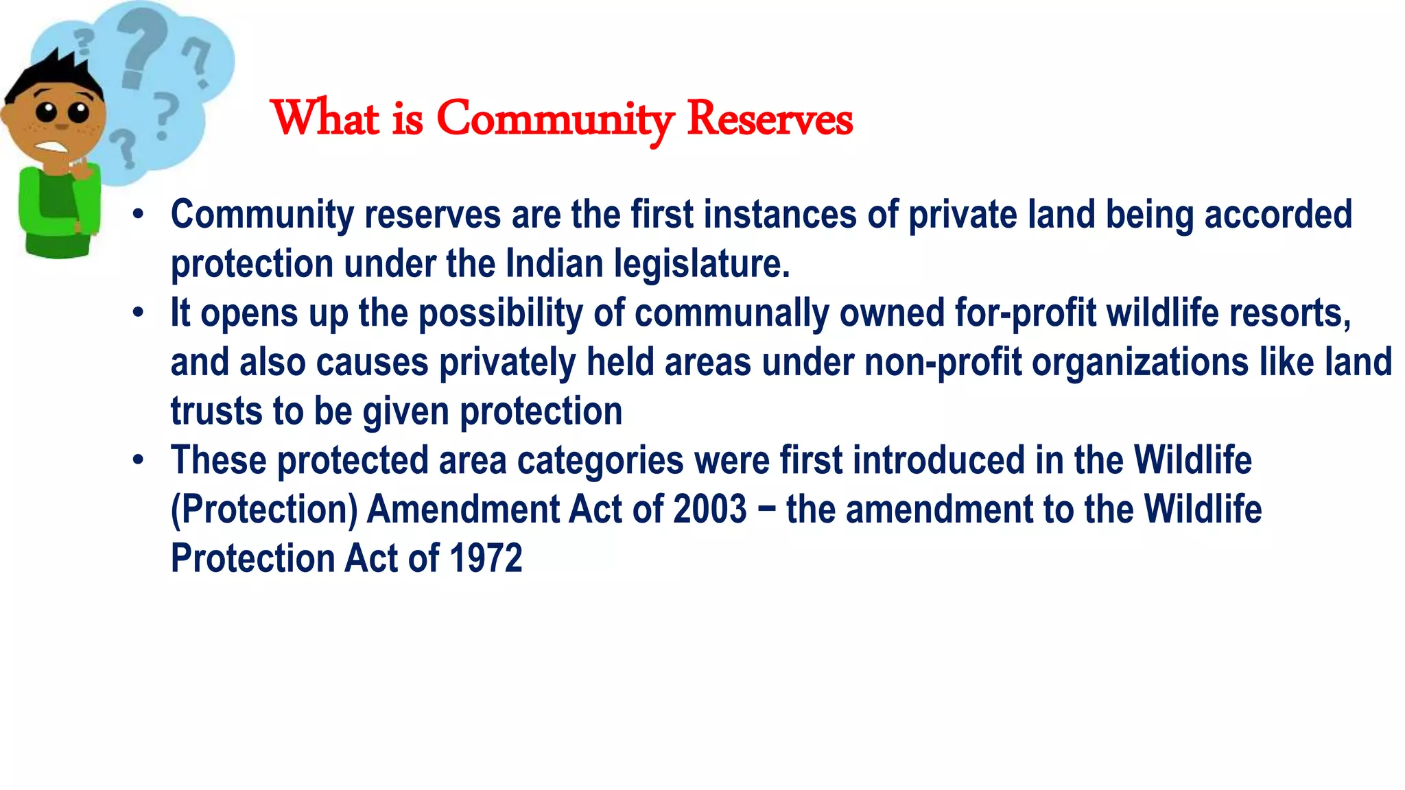 Protected areas | PPTX