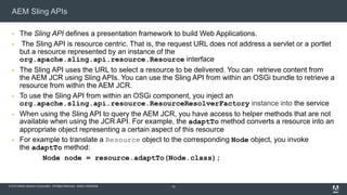 AEM and Sling | PPTX
