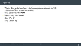 AEM and Sling | PPTX