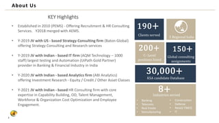 AEMS Profile - HR & Consultingdesdfcddsds | PPTX
