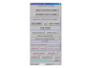 An ERP in MS Access | PPT