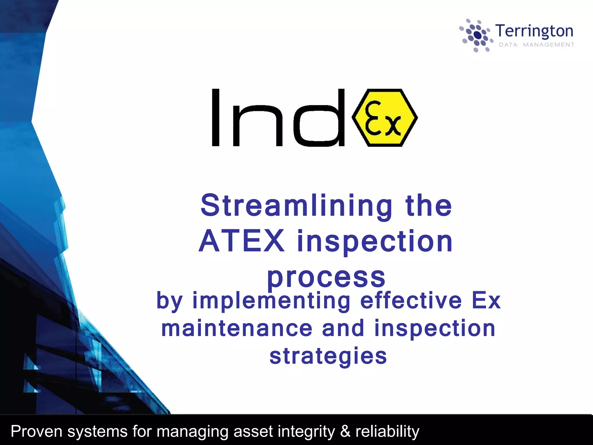 Ex Inspection Software | PPT