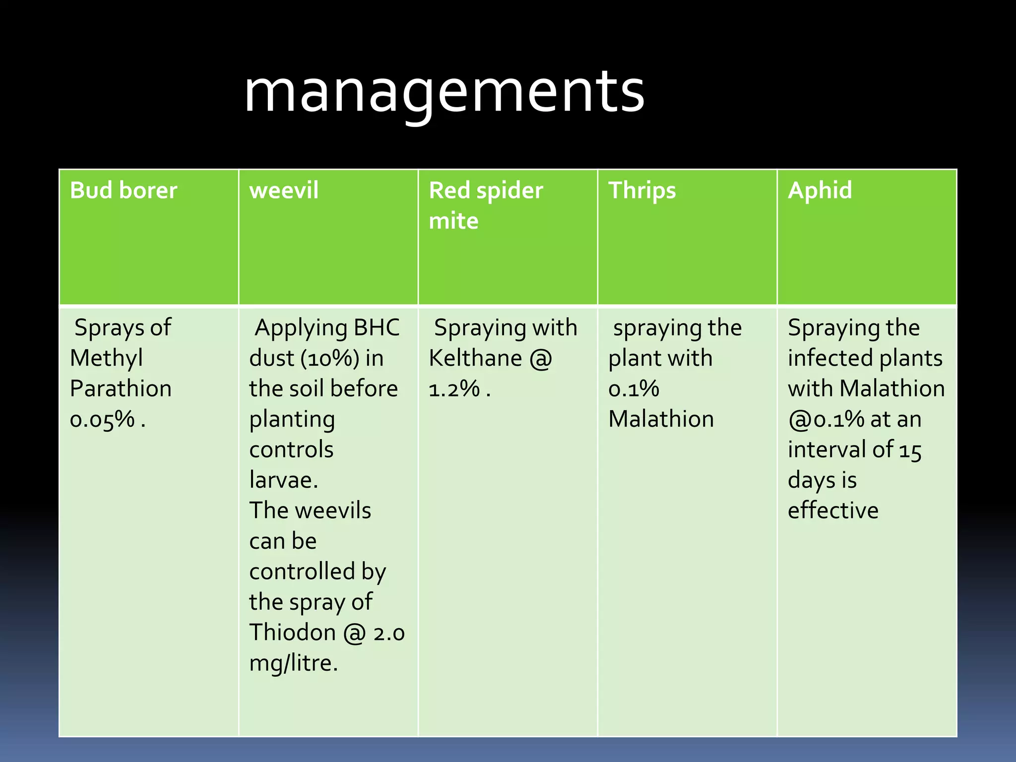 pests of tuberose Neelakannan DBCA | PPTX