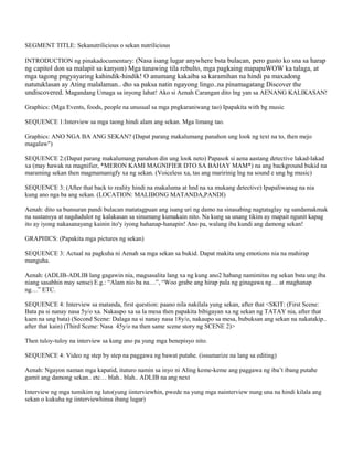 Aenang kalikasan | DOC