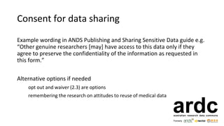 Consent for Data Sharing | PPT