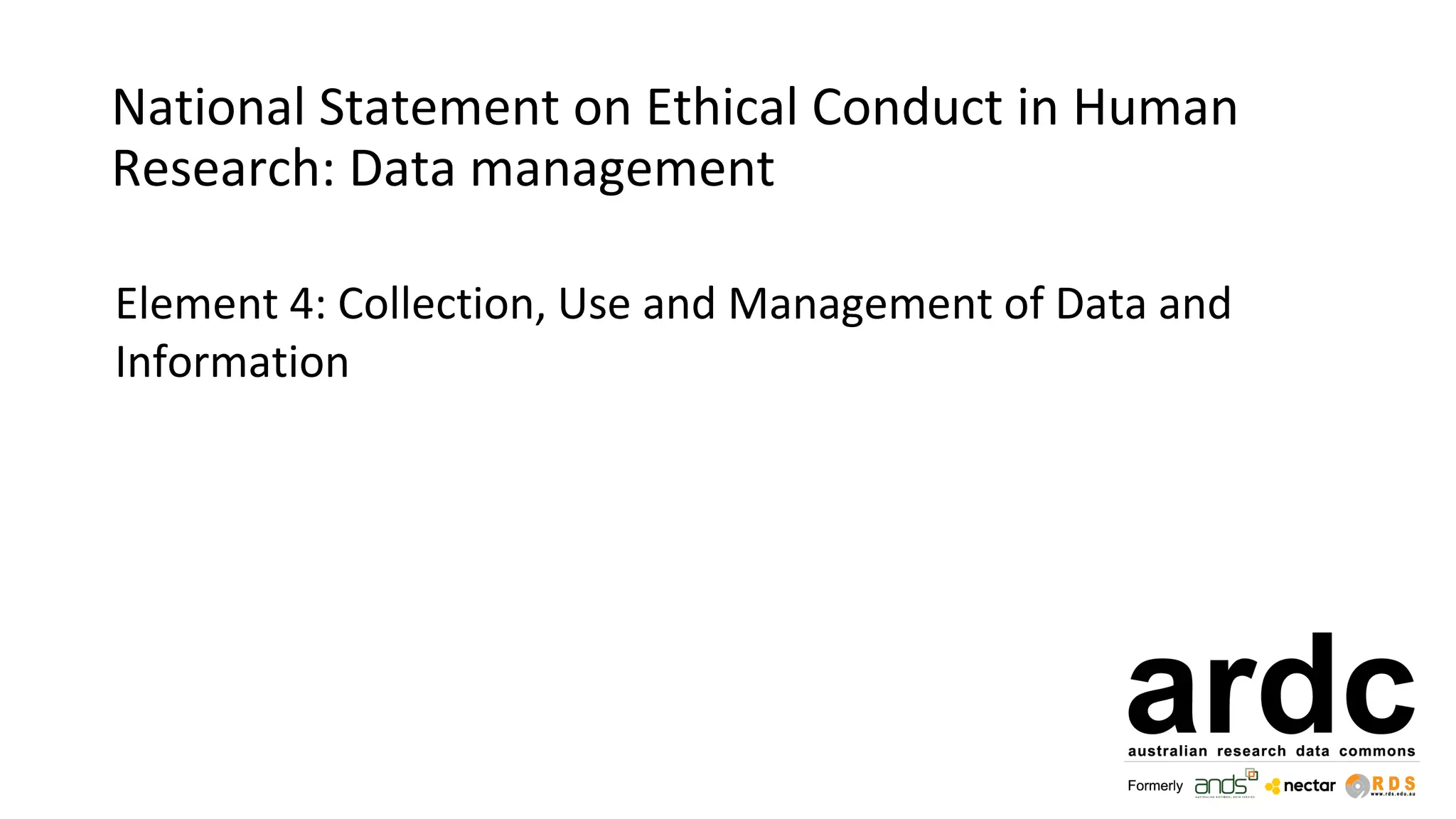 Data Management, Research Integrity and Ethics | PPTX