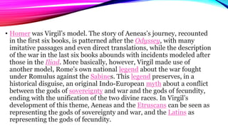 aeneas by virgil grade10.pptx | Sci-fi and Fantasy | Hobbies & Interests