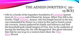 aeneas by virgil grade10.pptx | Sci-fi and Fantasy | Hobbies & Interests