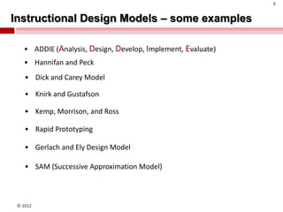 Instructional Design for Competence-based Learning | PPTX
