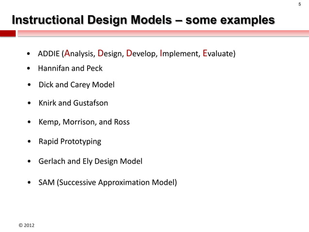Instructional Design for Competence-based Learning | PPT