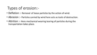 Aeolian landform (geology) | PPTX