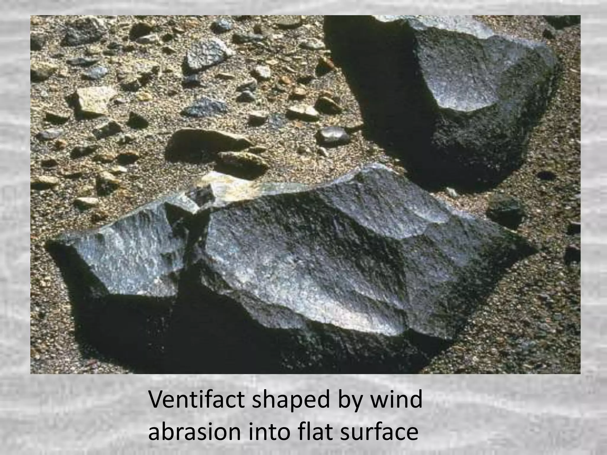 Aeolian processes and landforms | PPTX