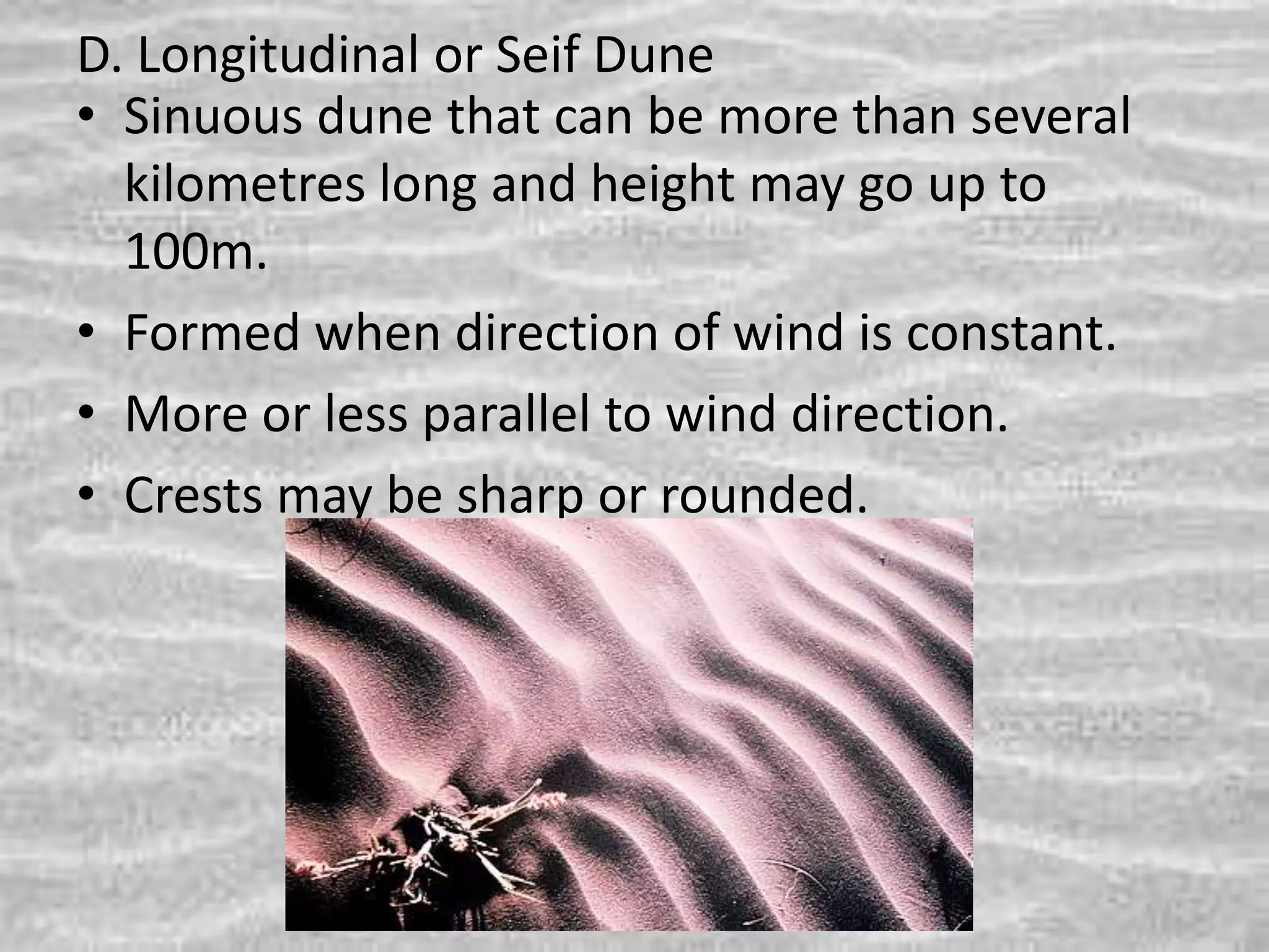 Aeolian processes and landforms | PPTX