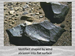 Aeolian processes and landforms | PPTX