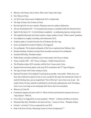 Aeon Chronology | PDF | Astrology | Religion & Spirituality