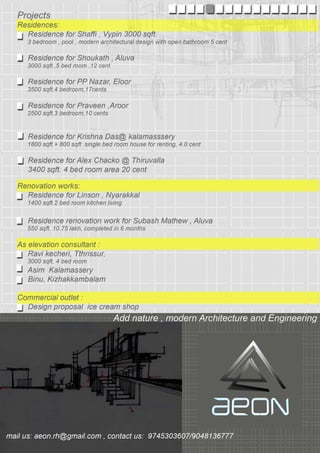 Aeon Architects | PDF