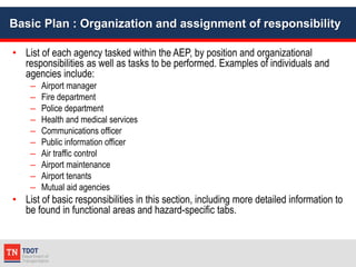 Airport Emergency Planning Powerpoint presentation | PPTX