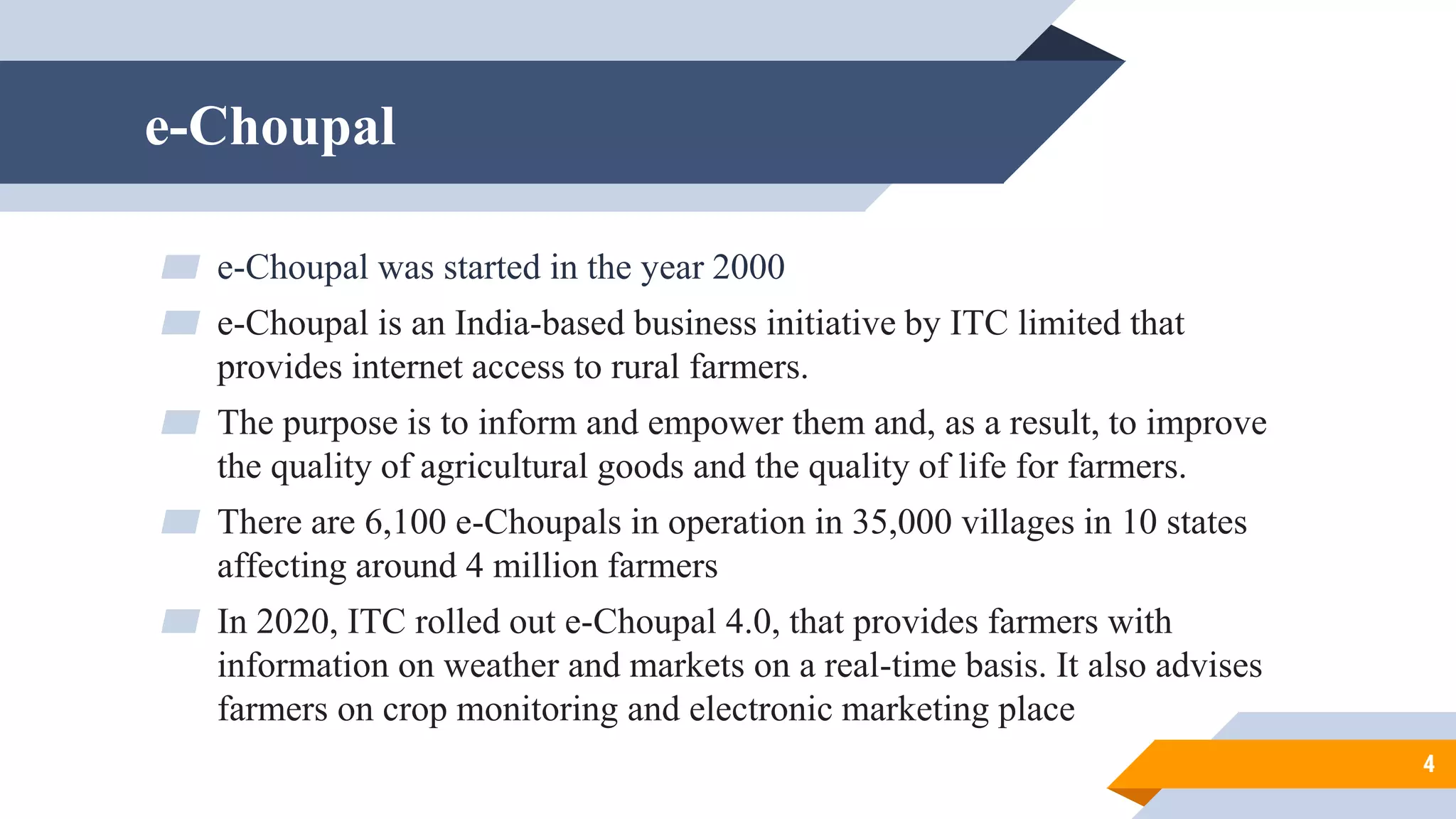 AEP Case study E-Choupal.pptx | Free Download