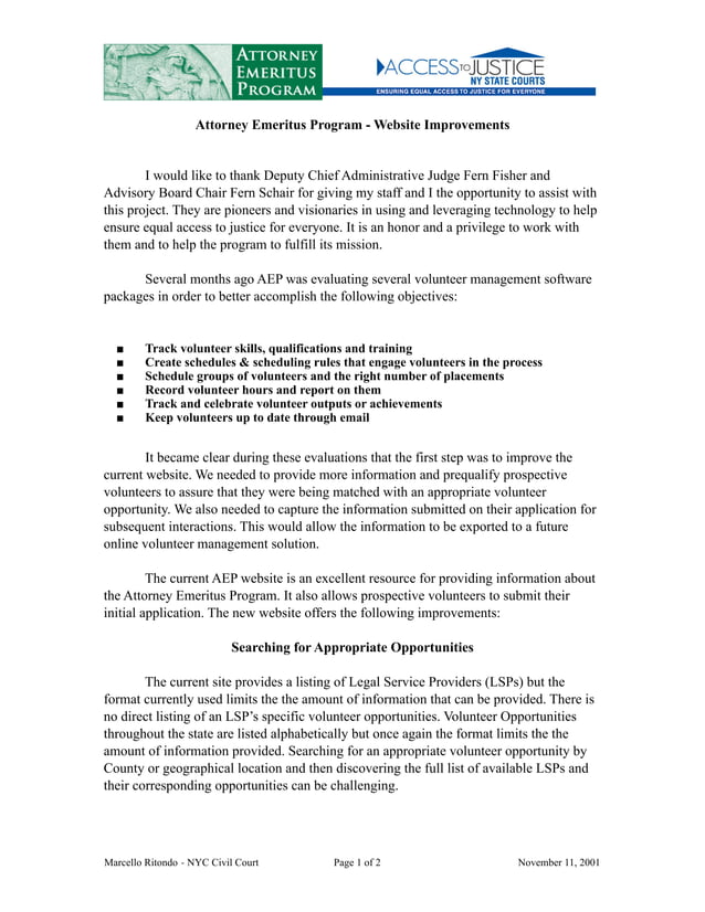 AEP Project | PDF | Legal Services Industry | Industries