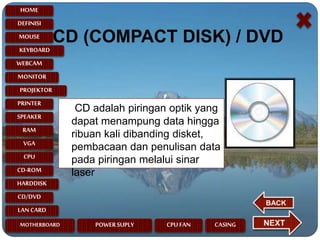 Definisi Perangkat Keras Komputer | PPTX