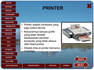 Definisi Perangkat Keras Komputer | PPTX