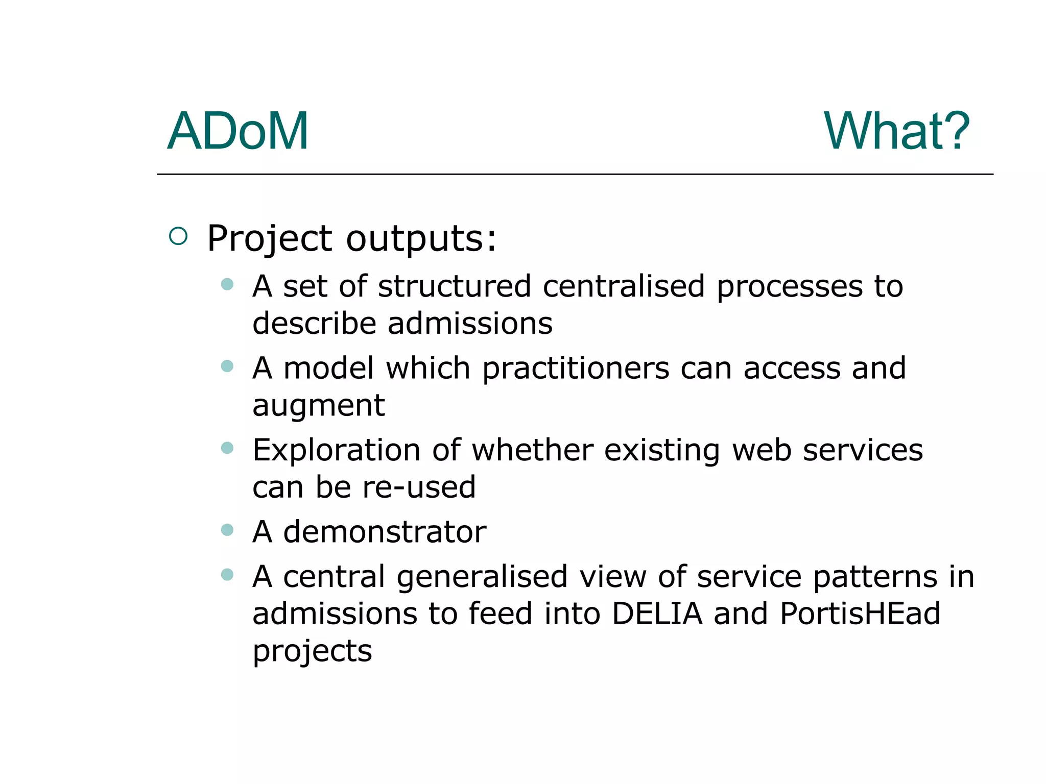 The DELIA Project | PPT