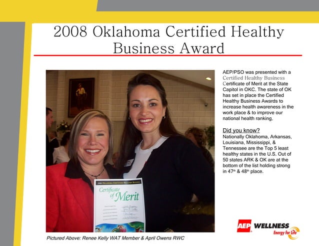 Aep Wellness Tulsa Region#1 | PPT