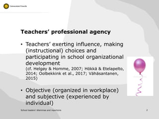 AERA 2019 Roundtable Presentation School leaders dilemmas and practices | PPT