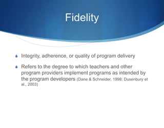 AERA Adaptation of Health Education Curricula | PPT