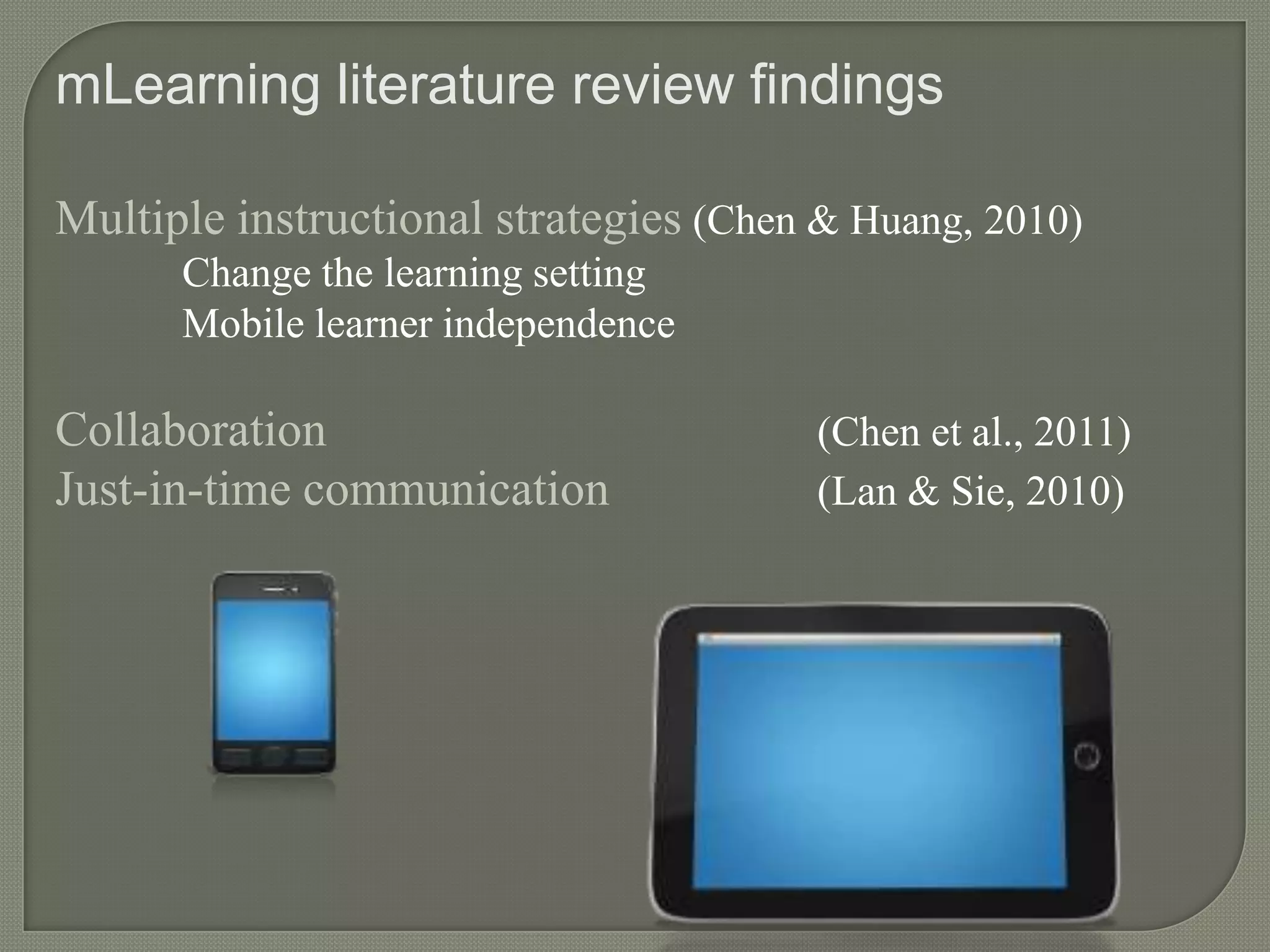 Adult Mobile Learning AERA 2013 Paper Presentation | PPT
