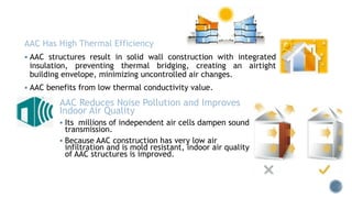 Aerated autoclaved concrete | PPTX