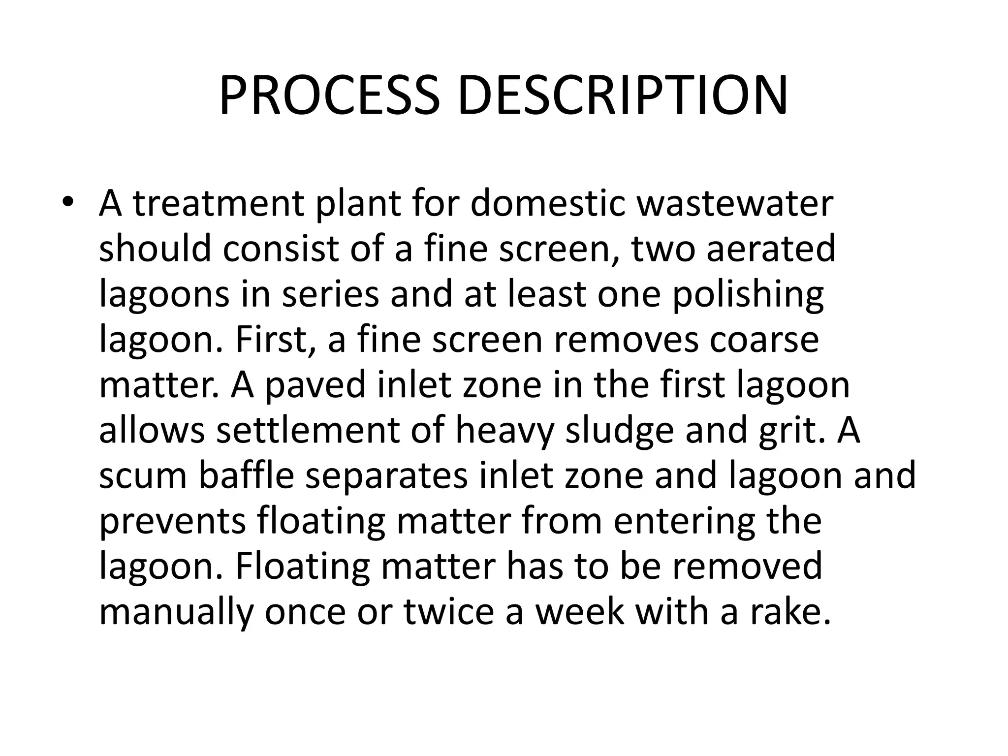 Aerated lagoons | PPTX
