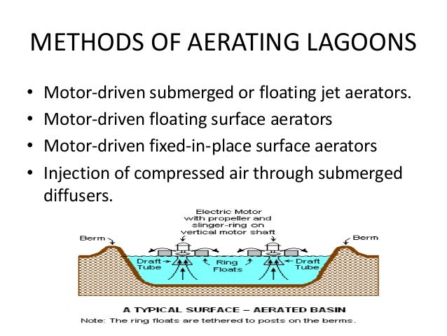 Aerated lagoons