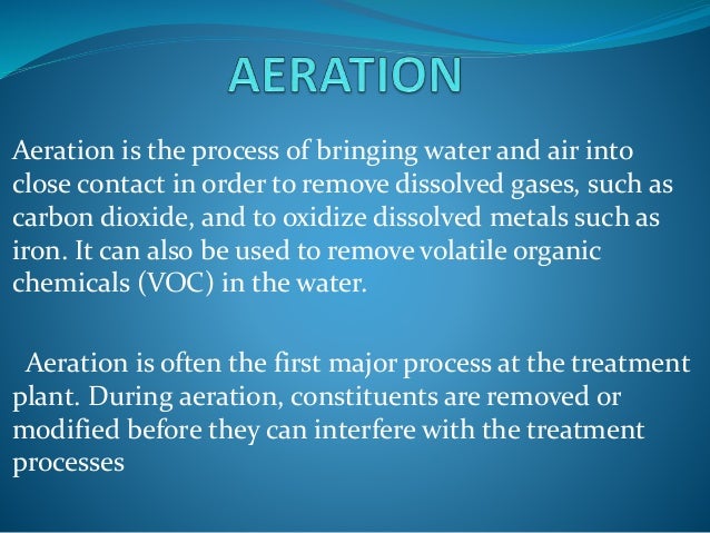 Aeration