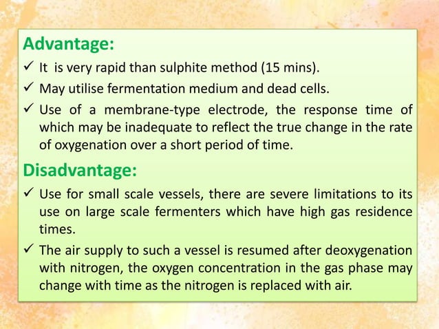 Aeration & agitation in fermentation | PPTX | Chemistry | Science